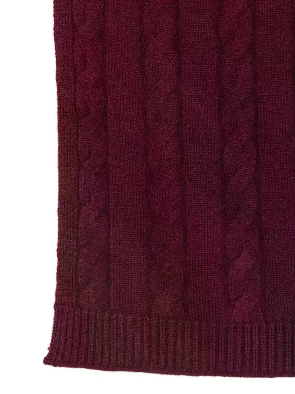 HUGENBERG Cable-knit Scarf