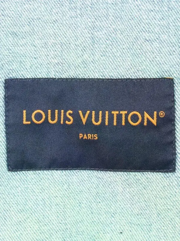 LOUIS VUITTON 2010s Monogram Denim Jacket
