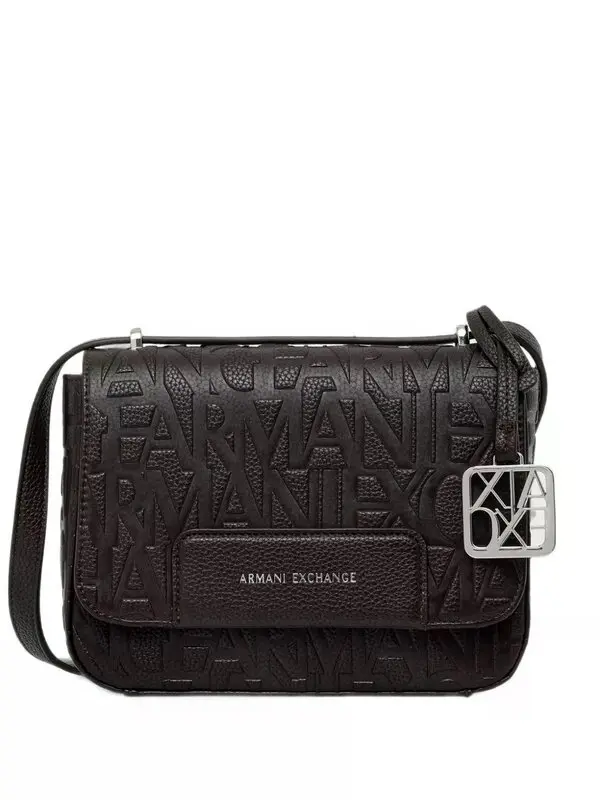 Armani Exchange Embossed Logo Cross Body Bag