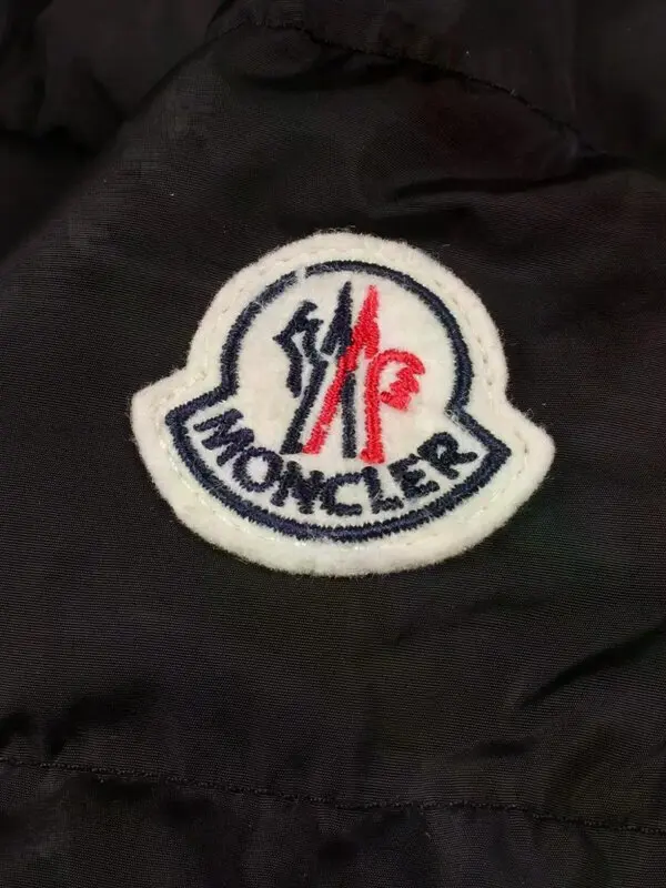 Moncler 2010s Flammette Hooded Down Coat
