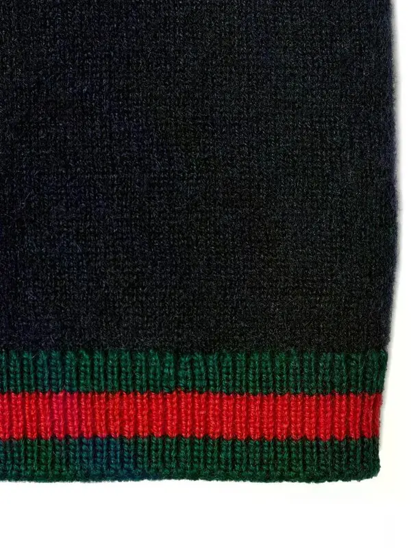 Gucci Striped Turtleneck T-shirt - Blue