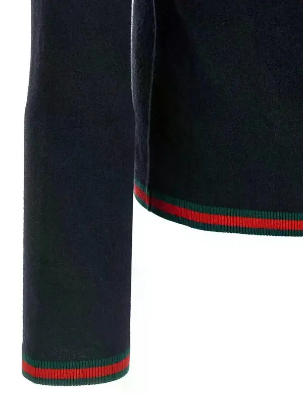Gucci Striped Turtleneck T-shirt