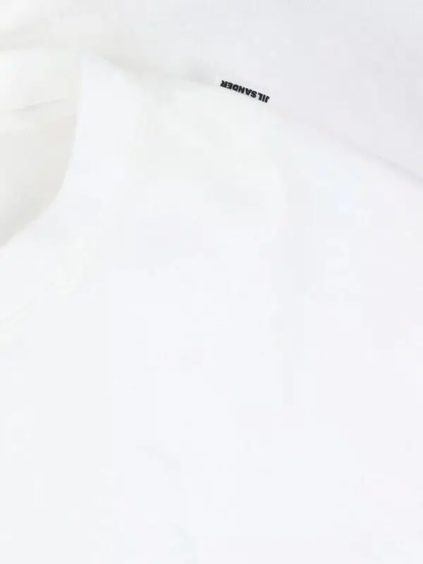 JIL SANDER Layered Striped-sleeve T-shirt
