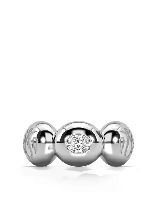 SOLO FOR DIAMONDS Soul Diamond Ring - Silver