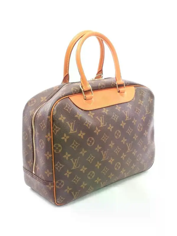 LOUIS VUITTON 1999 Monogram Deauville Tote Bag