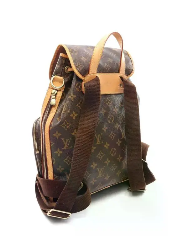 LOUIS VUITTON 2007 Sac A Dos Bosfore Monogram Backpack - Brown