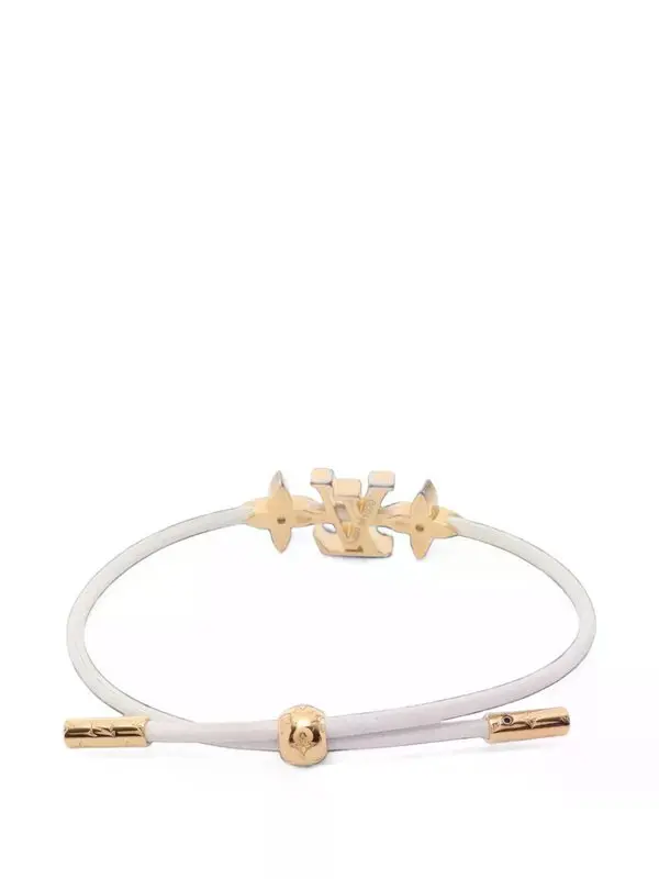 LOUIS VUITTON 2010s Crew Logo-plaque Bracelet