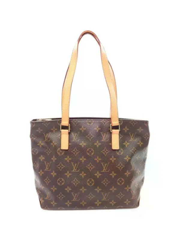 LOUIS VUITTON 2005 Monogram Cabas Piano Tote Bag