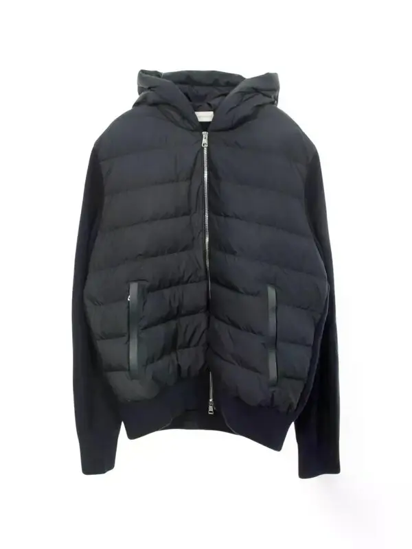 Moncler 2010s Hooded Down Jacket - Blue