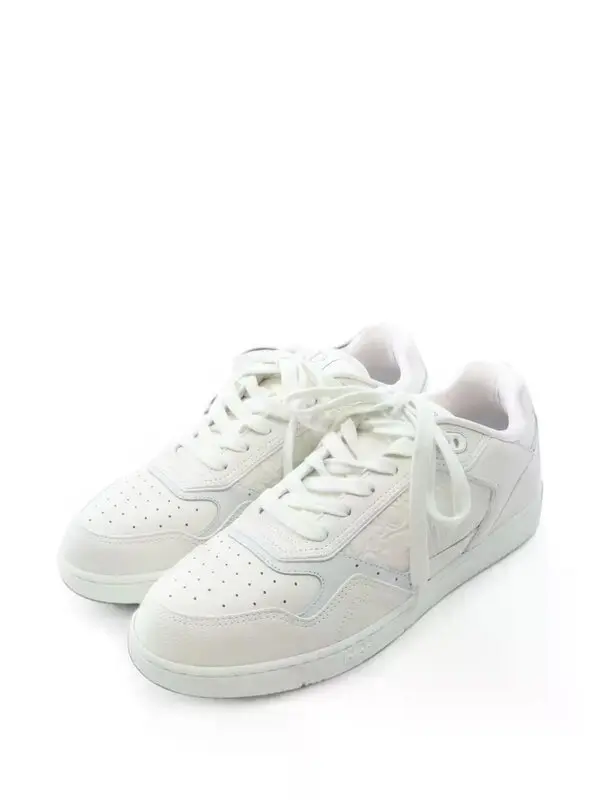 Dior B27 Leather Low-top Sneakers - White