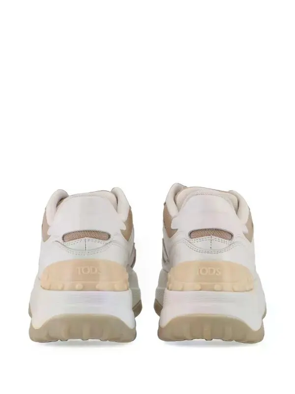 TOD'S Panelled Metallic Sneakers