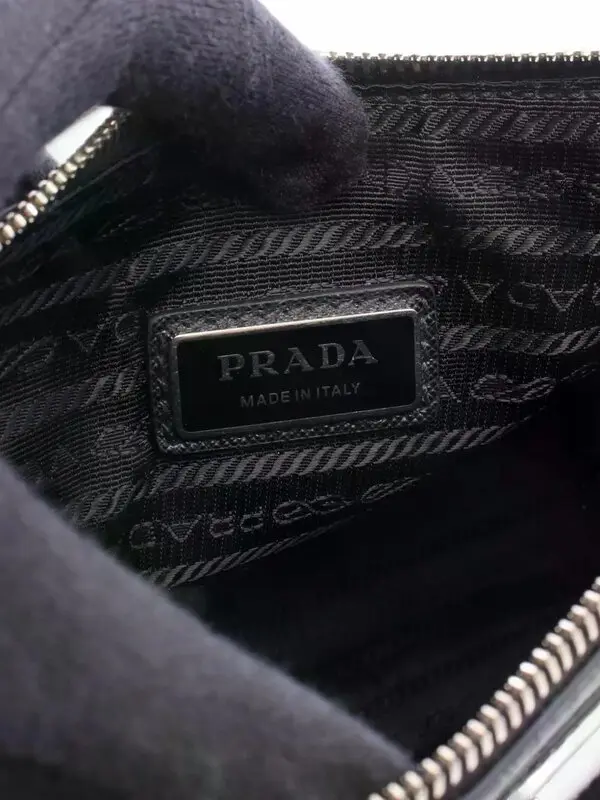 Prada 2010s Travel Saffiano-leather Clutch Bag