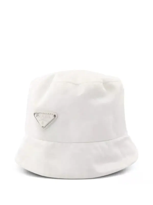 Prada X Adidas Re-nylon Bucket Hat - White
