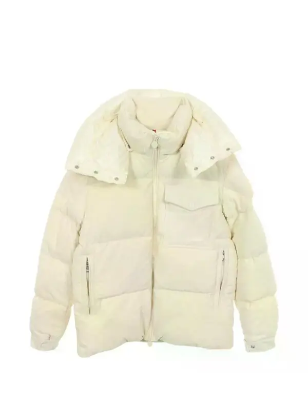 Moncler Down Jacket - Neutrals