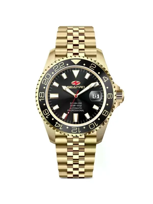 SEAPRO Grand Meridian 43mm Diver Watch - Black
