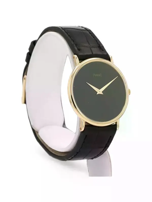 PIAGET 1980s Round Yellow Gold 30mm Watch