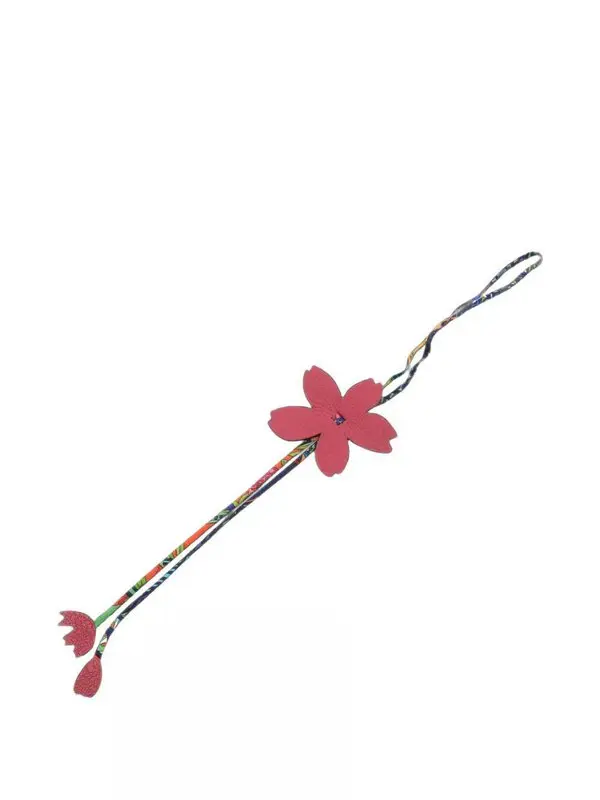 Hermès 2010s Petit H Sakura Bag Charm - Green