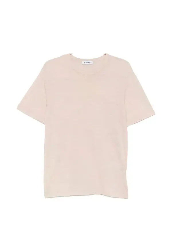 JIL SANDER Crew-neck T-shirt - Neutrals