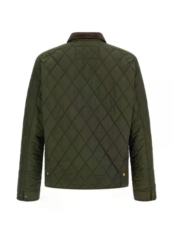 Polo Ralph Lauren Quilted Jacket With Corduroy Collar