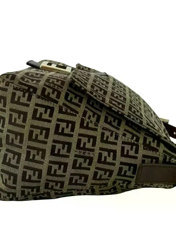 Fendi Zucchino Mamma Forever Shoulder Bag