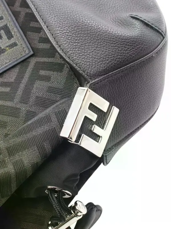 Fendi Ff Jacquard Backpack