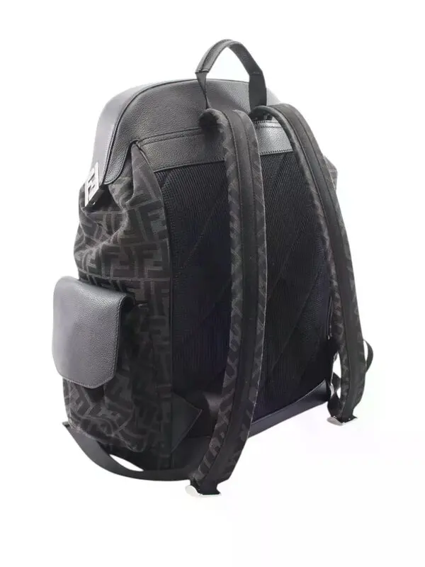 Fendi Ff Jacquard Backpack
