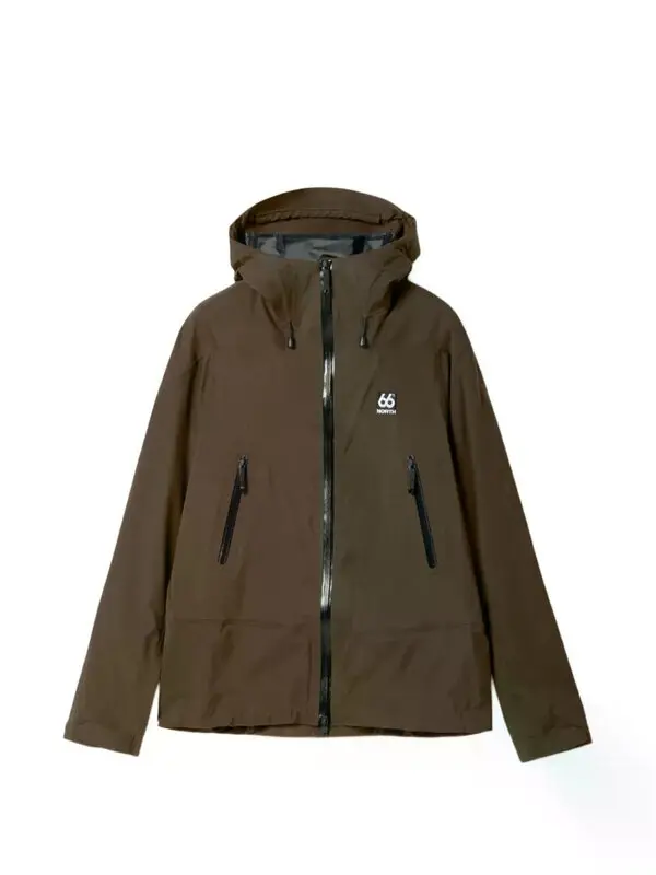 66 NORTH Snæfell Shell Jacket - Brown