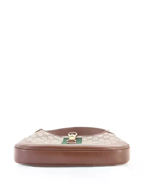 Gucci Jackie 1961 Gg Coated Canvas Small Hobo Bag