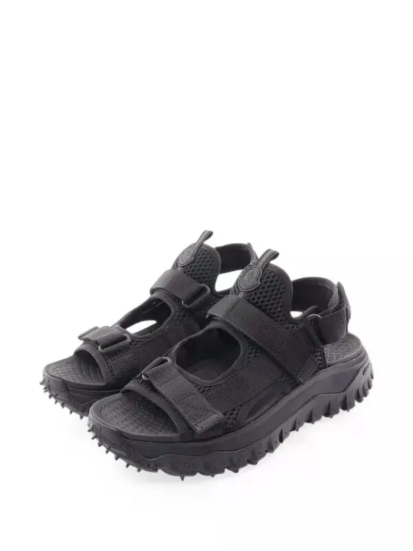 Moncler Trailgrip Vela Sandals - Black