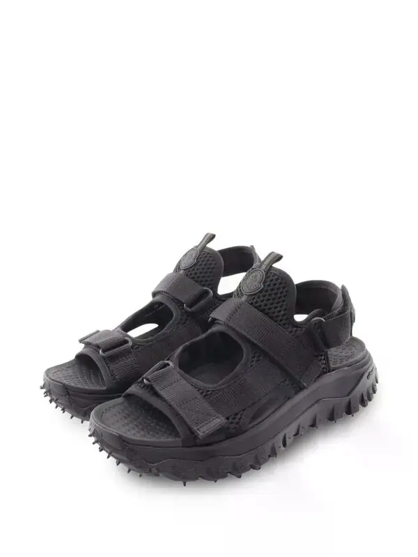 Moncler Trailgrip Vela Sandals - Black