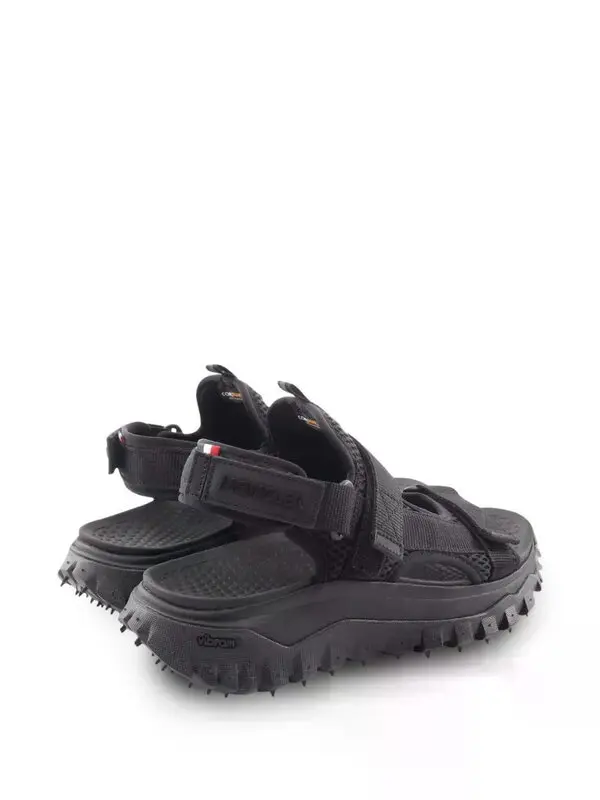 Moncler Trailgrip Vela Sandals - Black