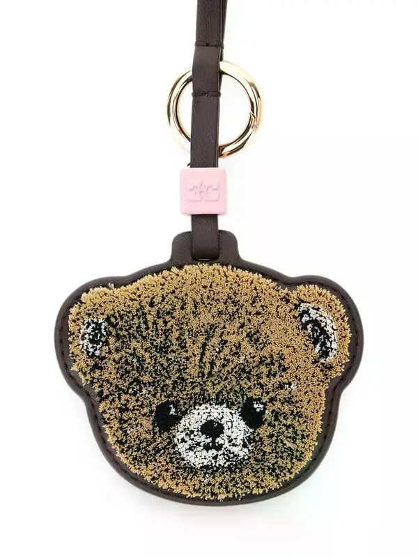 GANNI Teddy-motif Loop Keyring