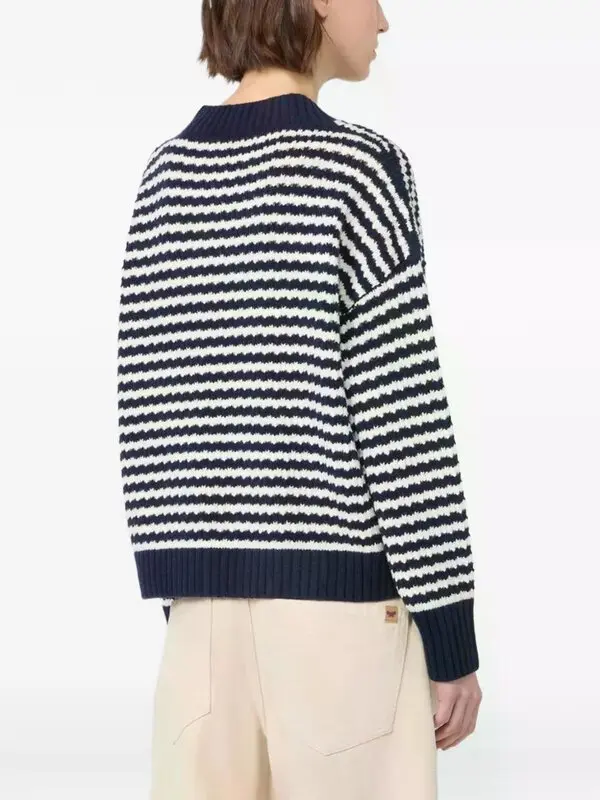 Max Mara Spiga Loose-jumper In Wool Yarn