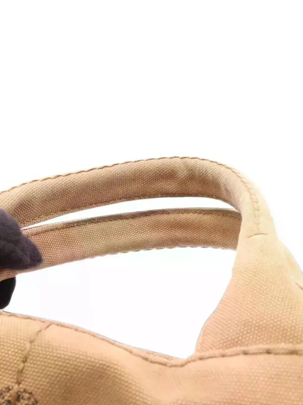Prada 2000s Canapa Two-way Handbag