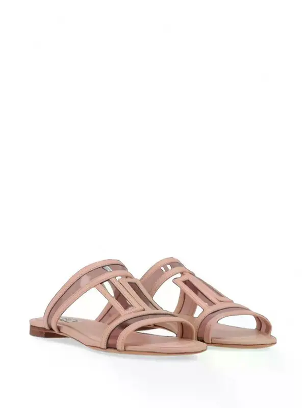 TOD'S T Timeless Transparent-panel Sandals