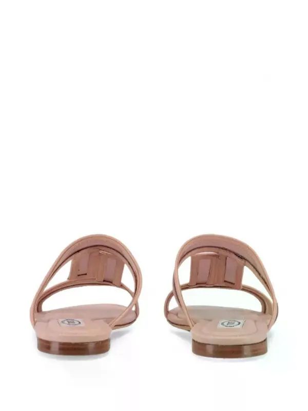 TOD'S T Timeless Transparent-panel Sandals