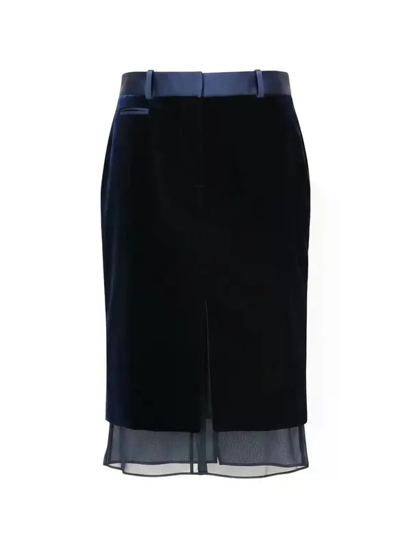 TOM FORD Layered Midi Skirt