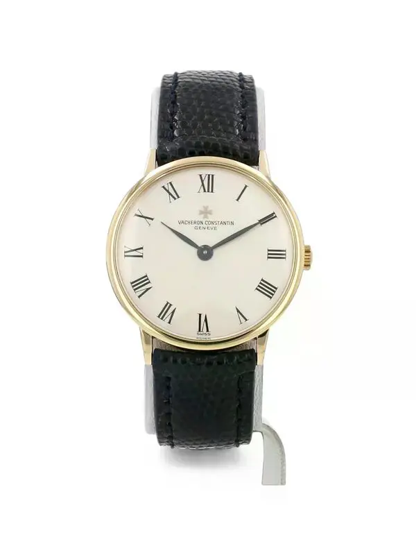 VACHERON CONSTANTIN 1980s Vintage 31mm Yellow Gold Watch - Neutrals