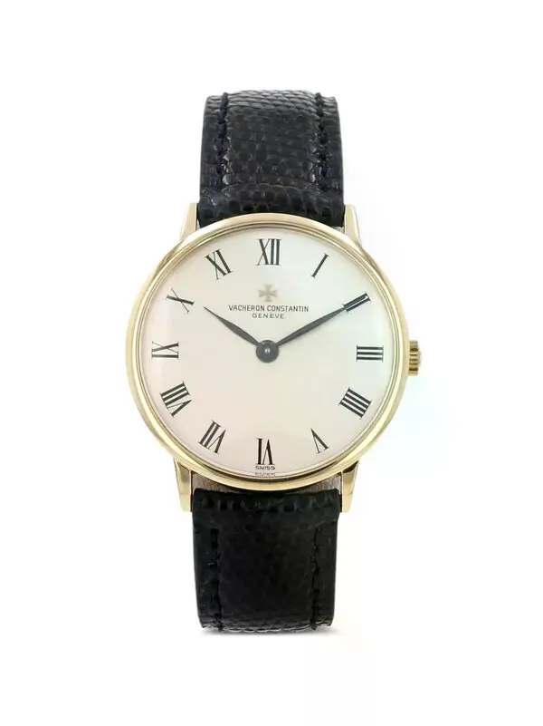 VACHERON CONSTANTIN 1980s Vintage 31mm Yellow Gold Watch - Neutrals