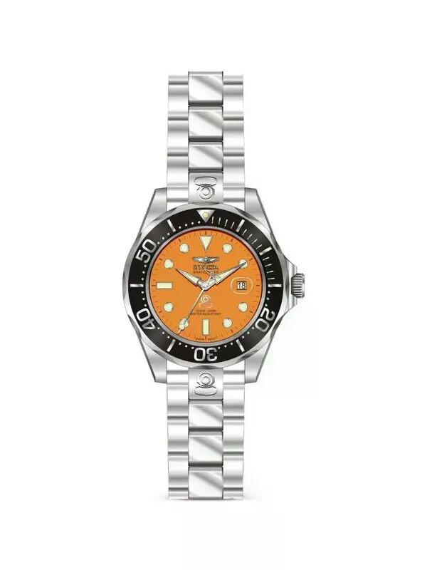 INVICTA Grand Diver Automatic Watch - Orange