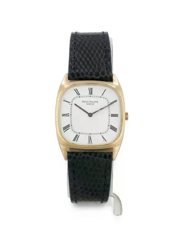 Patek Philippe 1960s Golden Ellipse Cushion-shaped 28mm Watch - White