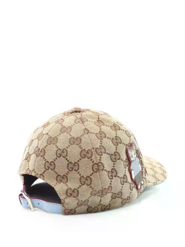 Gucci Yuko Higuchi Gg Canvas Cap - Neutrals