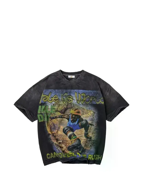 VALE FOREVER Forever Rush Graphic-print T-shirt - Black