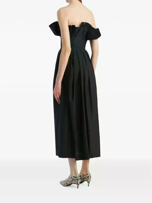 Khaite Claude Dress In Organza