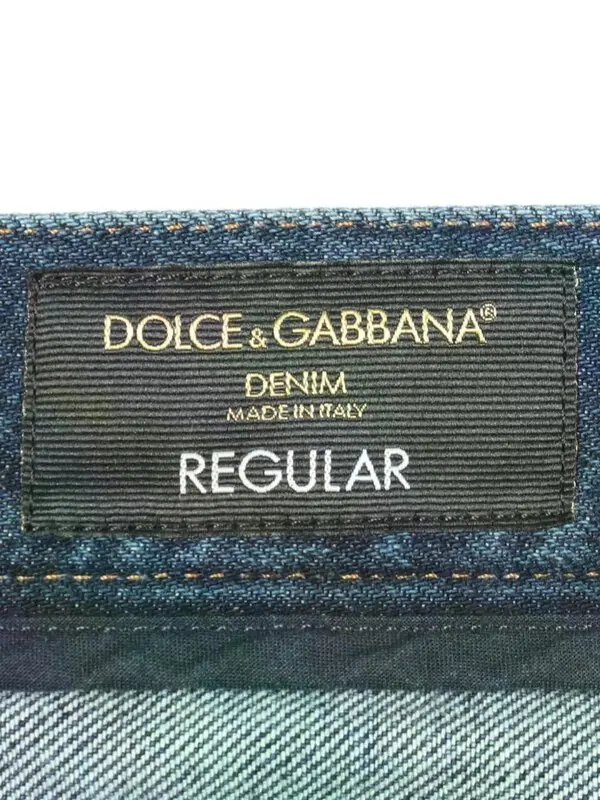 Dolce & Gabbana 2010s Straight-leg Jeans
