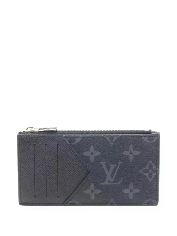 LOUIS VUITTON 2010s Monogram Eclipse Card Case