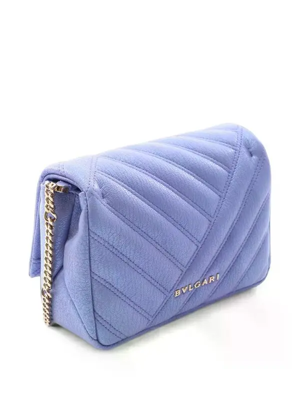 BVLGARI 2010s Serpenti Cabochon Shoulder Bag