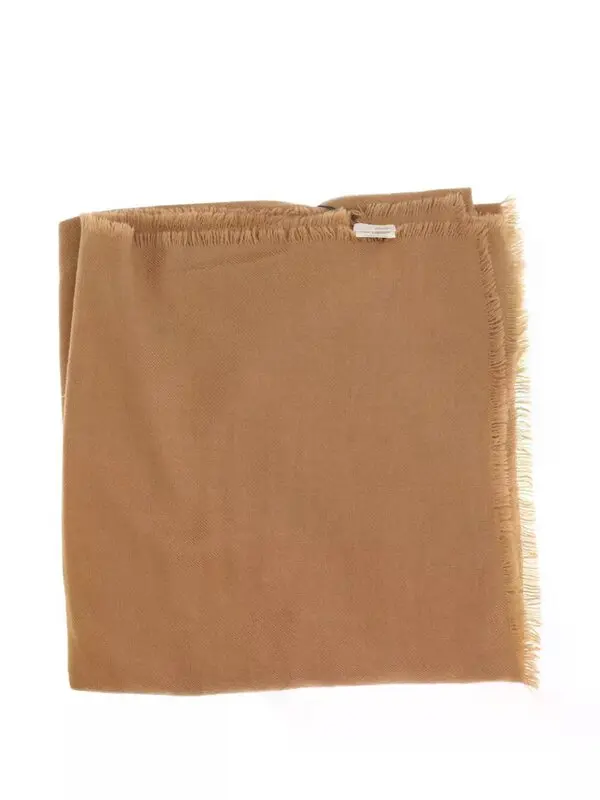 Destin Frayed-edge Scarf - Neutrals