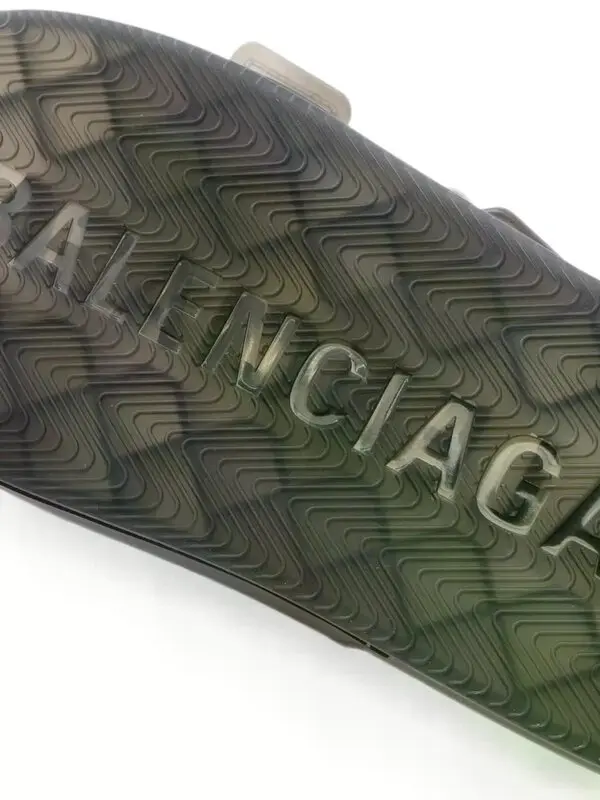 Balenciaga 2020s Mallorca Buckle-fastening Slide Sandals