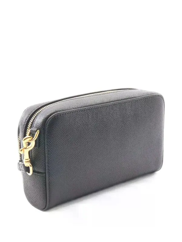 Dior 2010s Caro Double Pouch Shoulder Bag